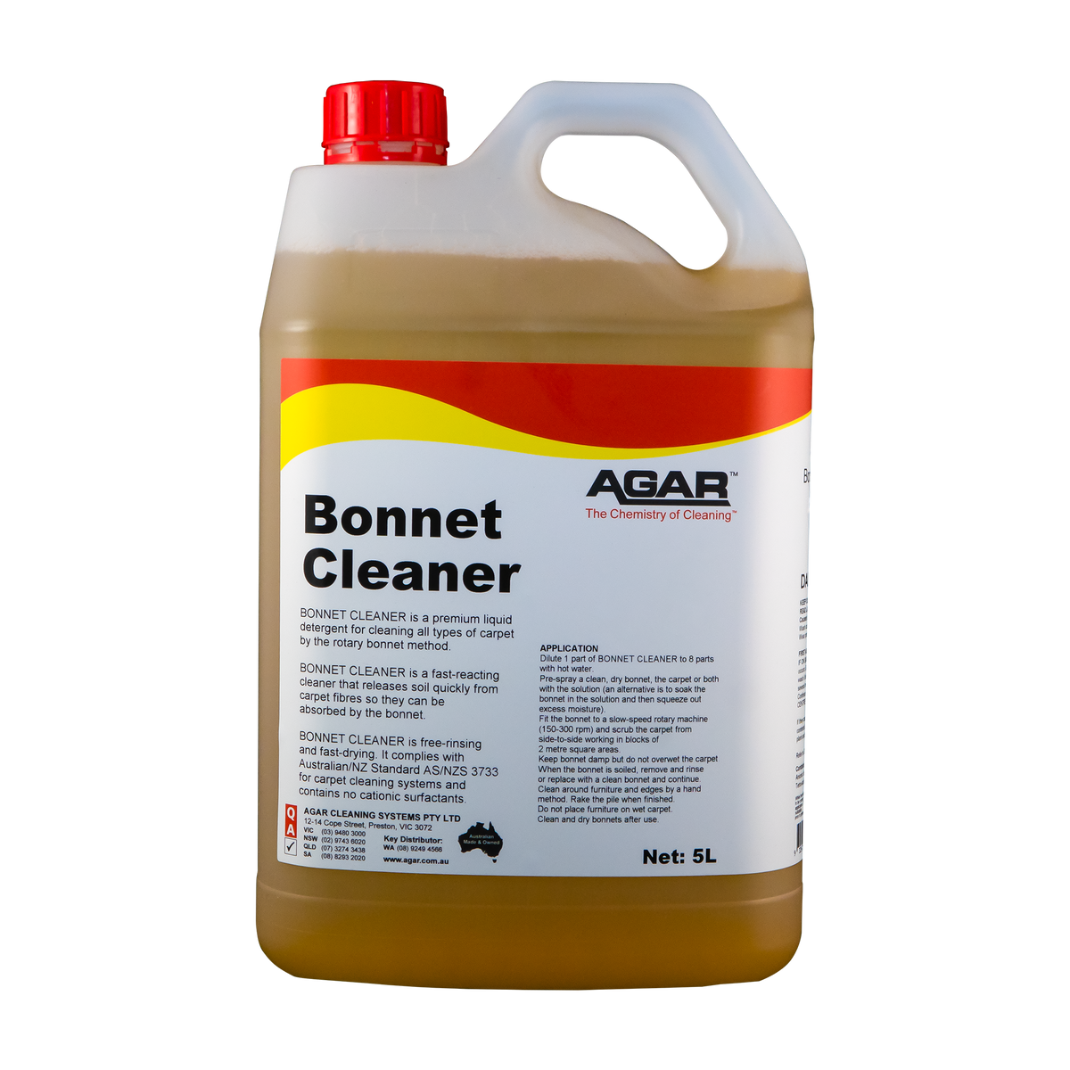 Agar Bonnet Cleaner 5L – Unique Cleaning Supplies