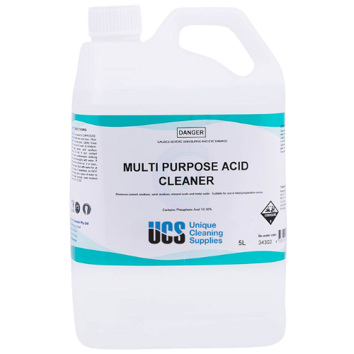 Multi-Purpose Acid Cleaner 5L | Removes Cement, Rust & Mineral Deposits ...
